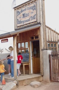 Good Enough Mine Tour in Tombstone show you a hard rock mine Down by ...