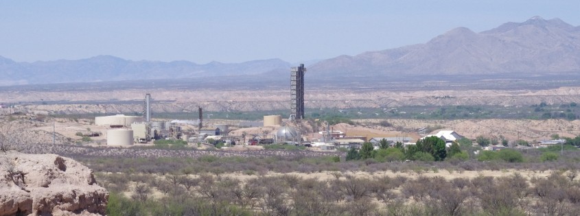 Apache Powder Company along the road to the b and b. Down by the River ...