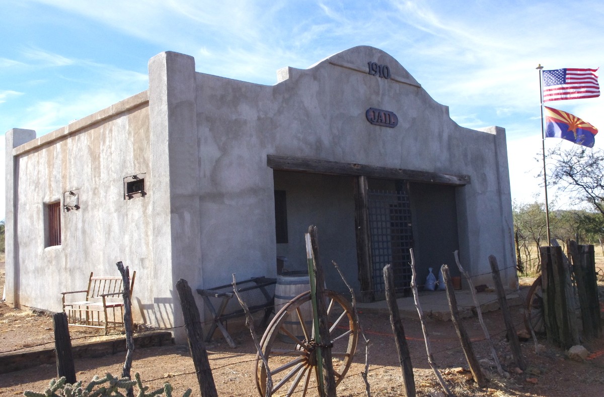 Southeast Arizona Ghost Town Visit Gleeson Down by the River Bed and ...
