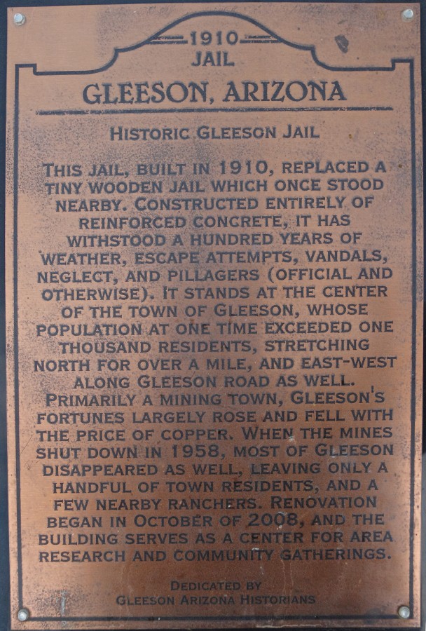 Southeast Arizona Ghost Town Visit Gleeson Down by the River Bed and ...