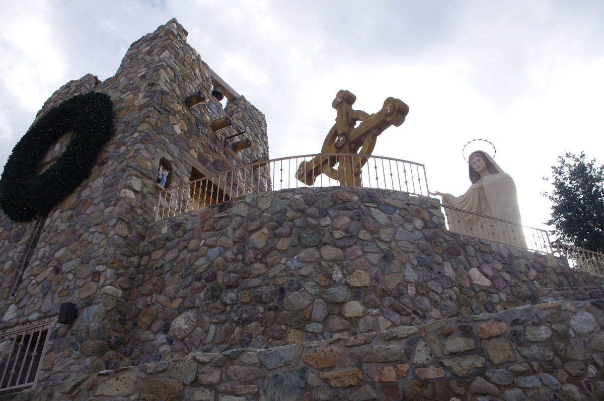 Cochise County Shrine Risen From The Ashes After The Fire Down by the ...