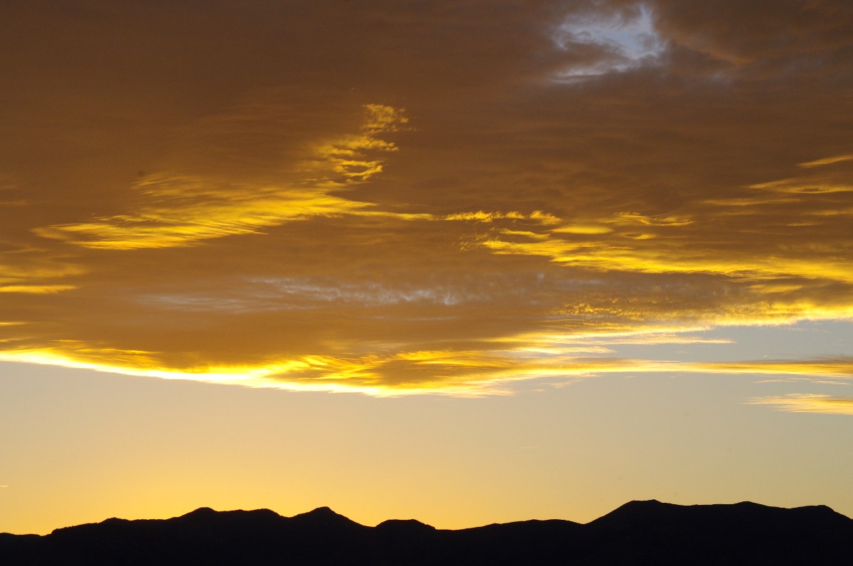 Yellow Sky During Sunset